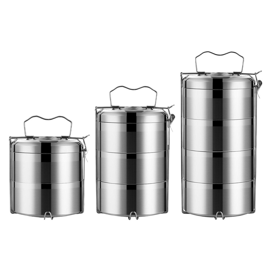 Jual Lunch Carrier Bento Box Portable Food Meal Storage Container Food ...