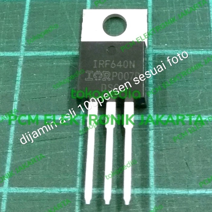 Jual SB99 transistor tr mosfet mos n fet irf640 irf 640n irf640n 640 n ...