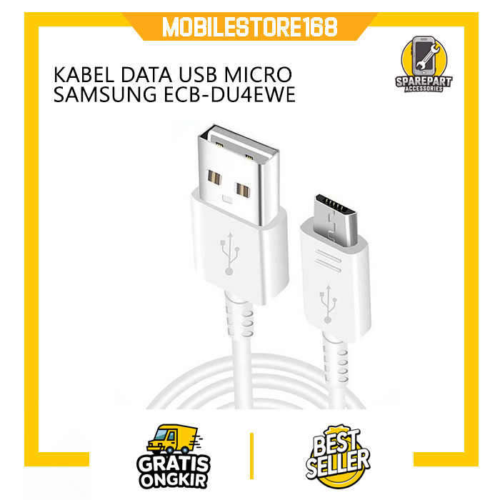 Jual KABEL DATA USB MICRO WHITE ECB - DU4EWE | Shopee Indonesia