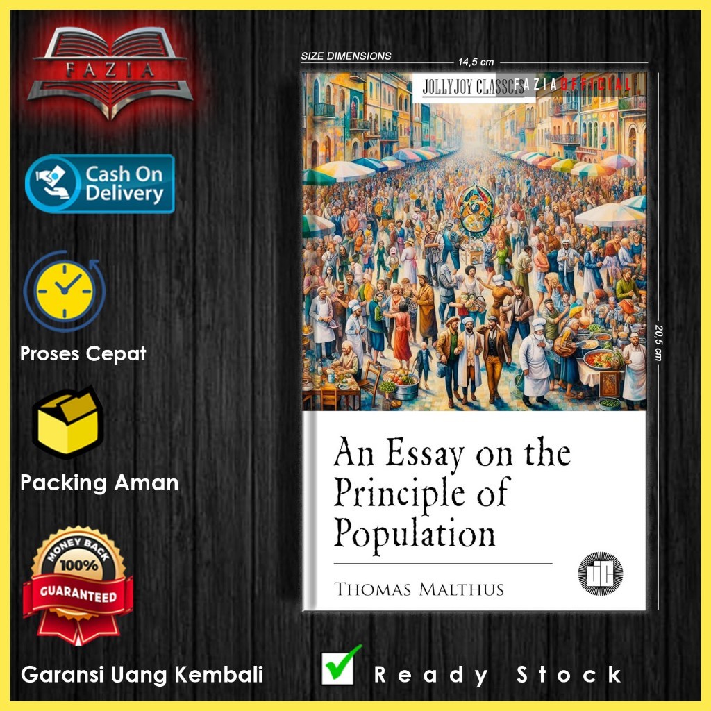 Jual An Essay on the Principle of Population by Thomas Malthus (English ...