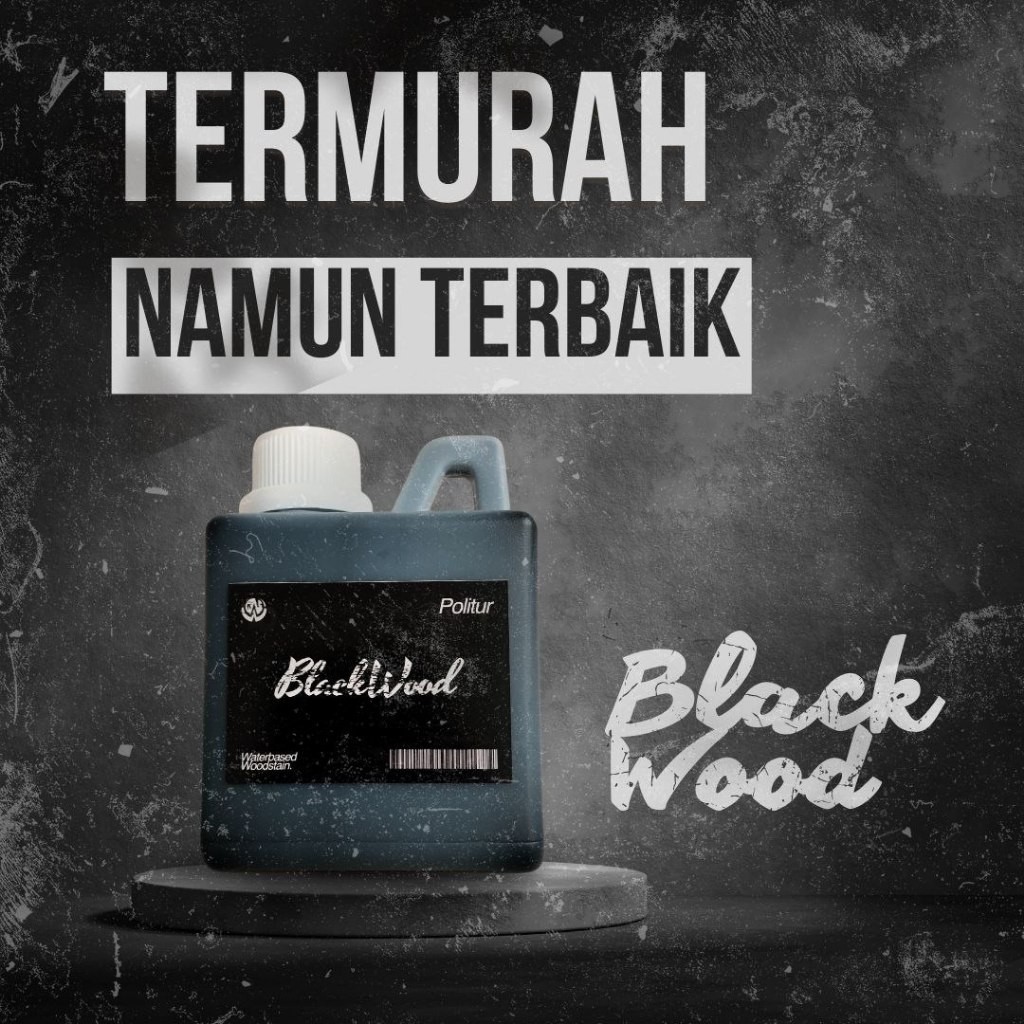 Jual Politur Kayu Hitam Waterbased Woodstain Woodnesia Blackwood ...