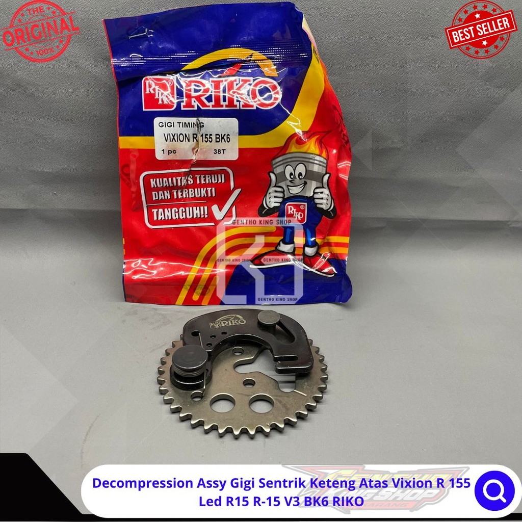 Jual Decompression Assy Gigi Sentrik Keteng Atas Vixion R 155 Led R15 R-15 V3 BK6 RIKO | Shopee ...