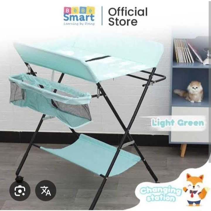 Jual BEBE SMART - BABY TAFEL CHANGING TABLE BBS232 MINT | Shopee Indonesia