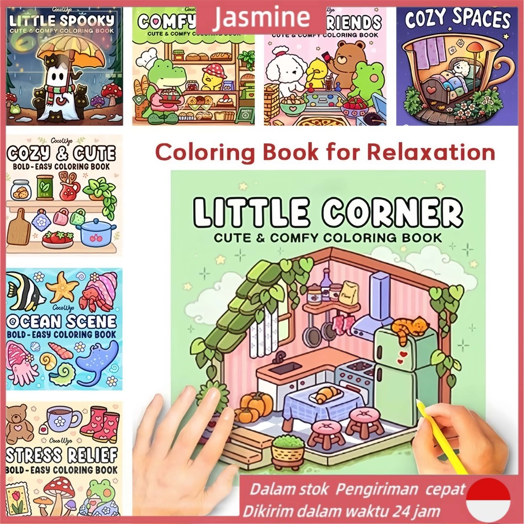 Jual Coloring Book Paperback Buku lukisan anak-anak yang menggambar ...