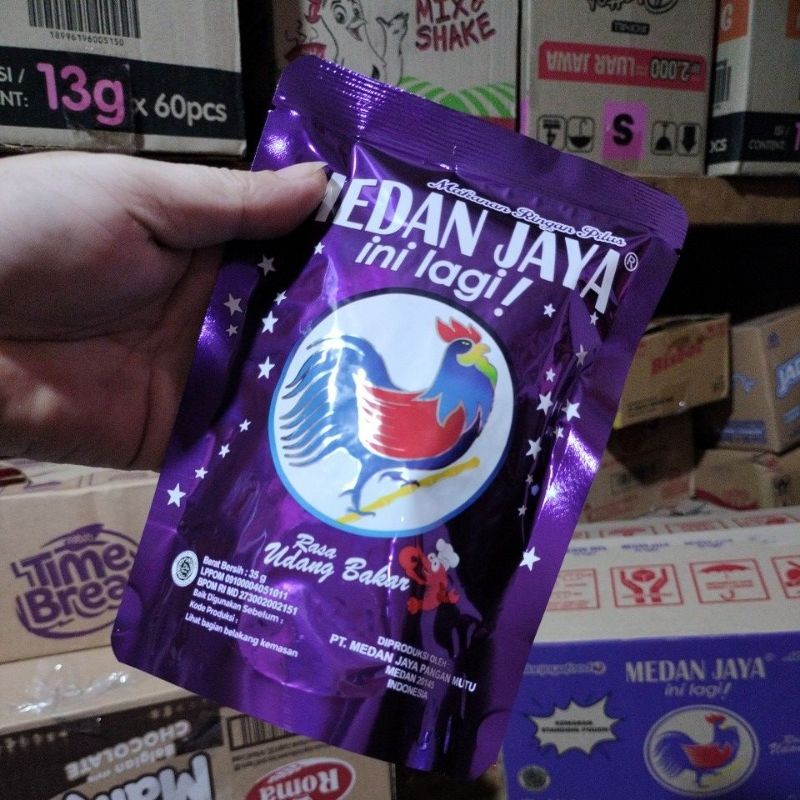 Jual Medan jaya rasa udang bakar harga satuan 1 pics@35g | Shopee Indonesia