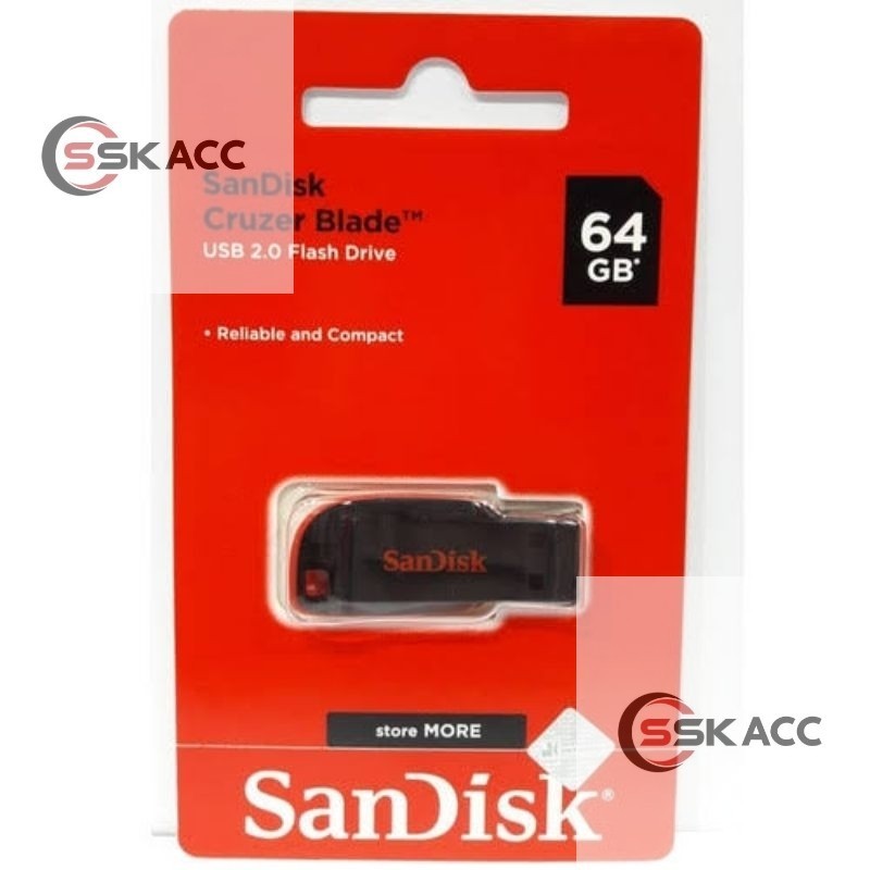 Jual Flashdisk Sandisk 64gb - Flash Disk FD 64 gb Original ...