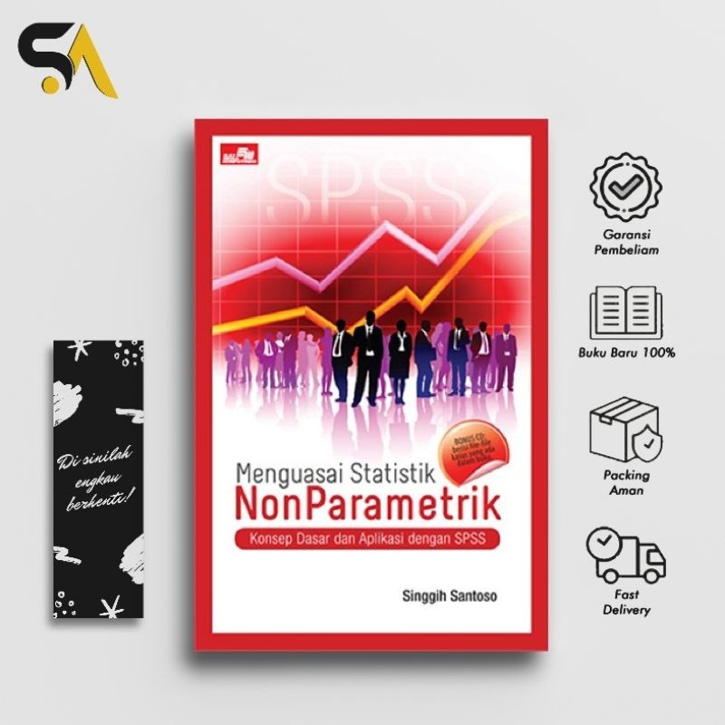 Jual Menguasai Konsep Non Parametrik Konsep Dasar Dan Aplikasi Dengan Spss By Singgih Santoso ...