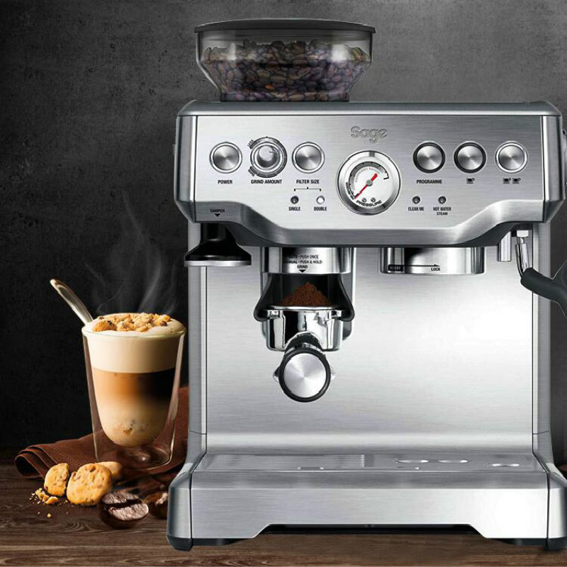 Jual New Breville Bes870 semi-automatic domestic and commercial coffee ...