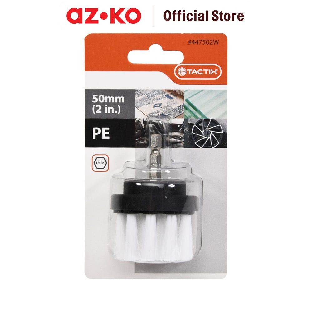 Jual AZKO Tactix Sikat Poles 5 cm - Putih Polisher Part Mesin Penghalus ...