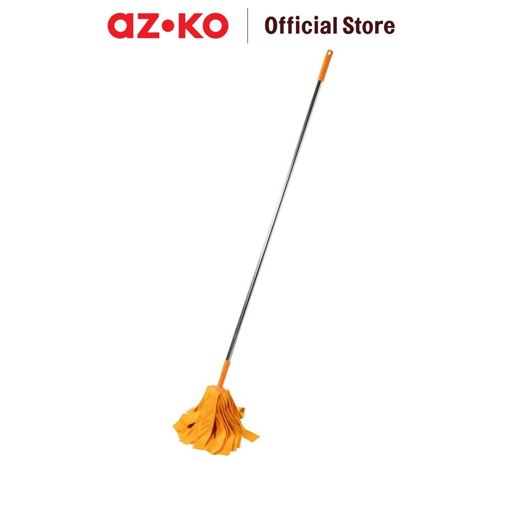 Jual AZKO Krisbow Alat Pel Microfiber Bergagang - Orange Pembersih ...