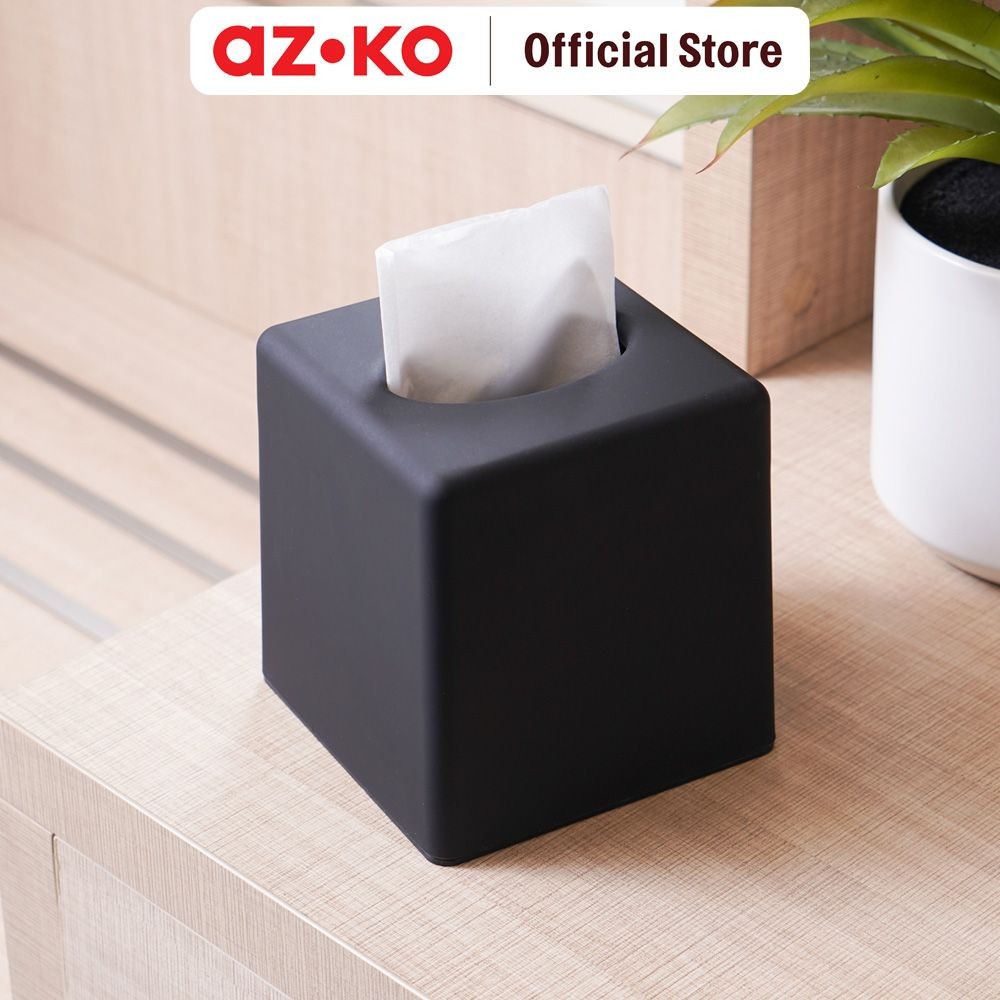 Jual AZKO Stora Kotak Tisu Kb44292.05 - Hitam Tissue Box Holder Tempat ...