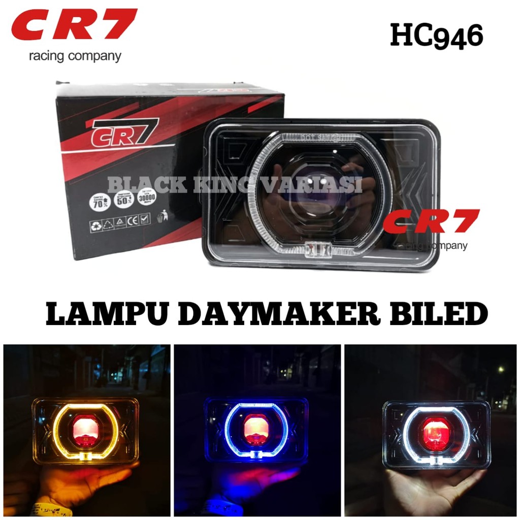 Jual Lampu Biled Daymaker Plus Devil Eye 6 Inch Lampu Led Projector ...