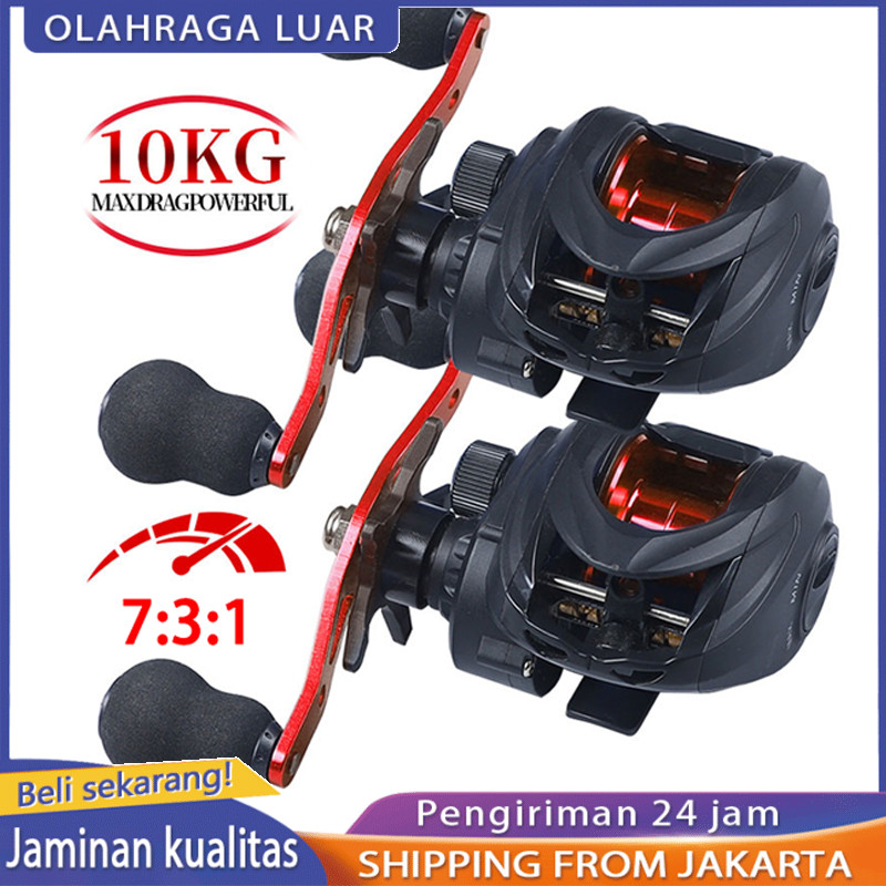 Jual (COD)reel bc murah berkualitas / reel bc / pancing 1 set lengkap ...