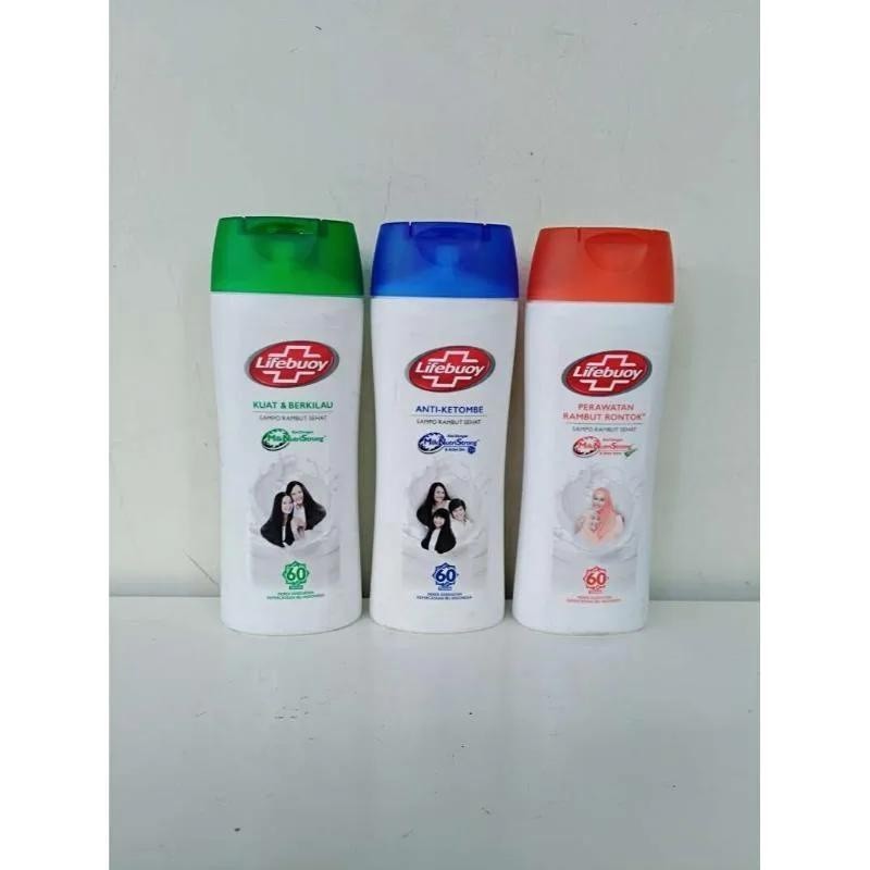 Jual LIFEBUOY SHAMPOO 2 BOTOL UKURAN 170ML SHAMPOO ANTI DANDRUF [NEW ...