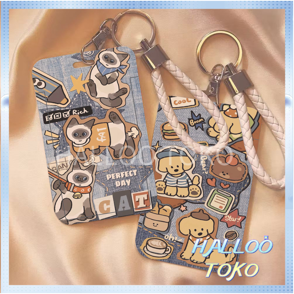 Jual ID CARD HOLDER MOTIF KAWAII TEMPAT KARTU PHOTOCARD PHOTO CARD ...