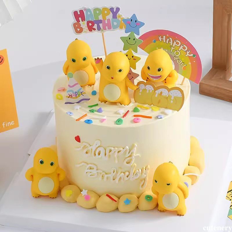 Jual Topper Boneka Nailong Naga Kuning Yellow Dragon / Dekorasi Kue ...