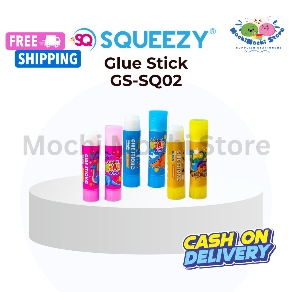 Jual Lem Glue Stick GS-SQ02 10gr | Lem Dino | Glue Stick | Lem Stick | Lem Kertas | Lem Batangan ...