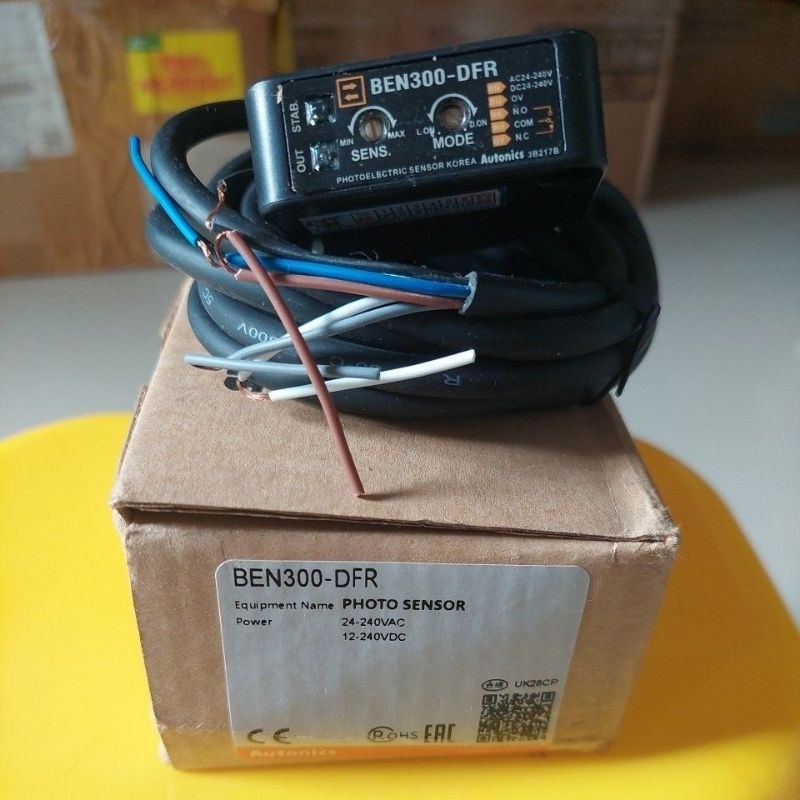 Jual Autonics photoelectric sensor BEN300-DFR PHOTO SENSOR | Shopee ...