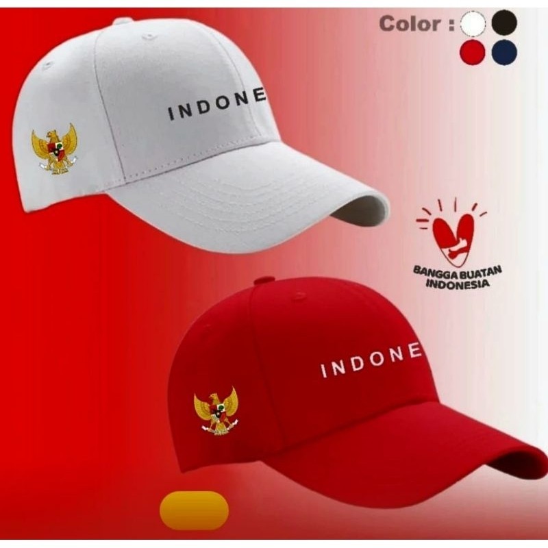 Jual TOPI DISTRO GARUDA INDONESIA MERAH PUTIH MODEL BARU KEREN KEKINIAN ...