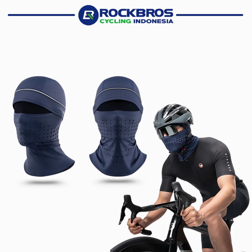 Jual Rci Rockbros LF25175 Masker Sepeda Motor Balaclava Penutup Kepala ...
