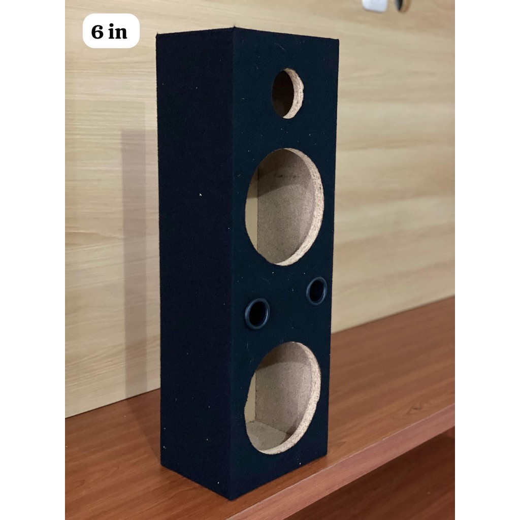 Jual Box Speaker Dobel+Tw 6" in inches inci bok spiker double Woofer ...