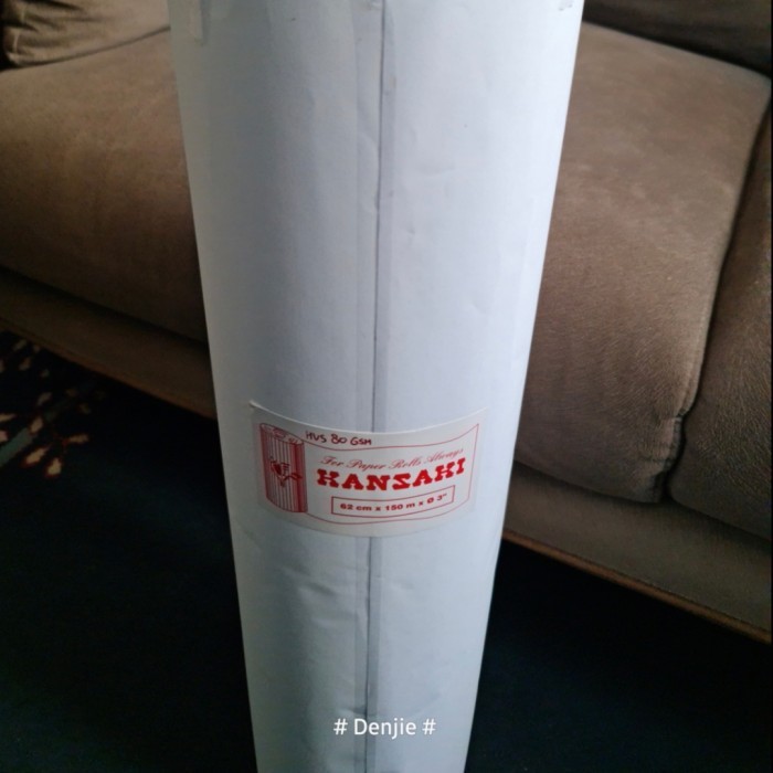 Jual best -KERTAS HVS ROLL PLOTTER 80 GSM A1 (24") 150 M Instant Only ...