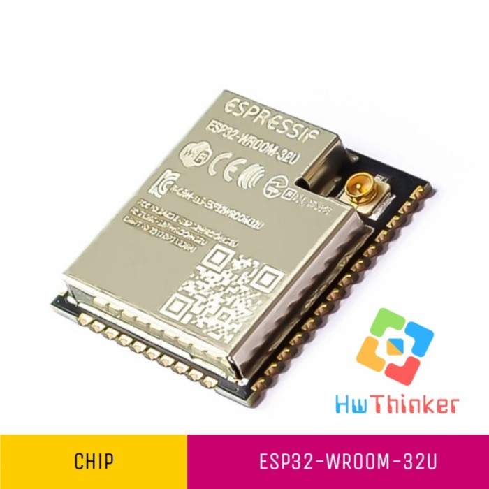 Jual PA99 Chip ESP ESP32-WROOM-32U ESP32 WiFi + Bluetooth U.FL (IPEX) Connector - ESP-WROOM-32U ...