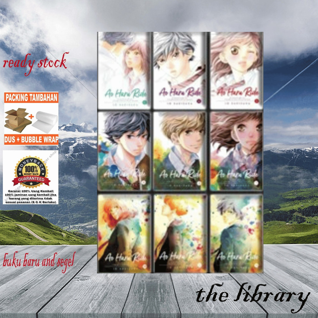 Jual Komik Ao Haru Ride (13 book series) by Io Sakisaka (English ...