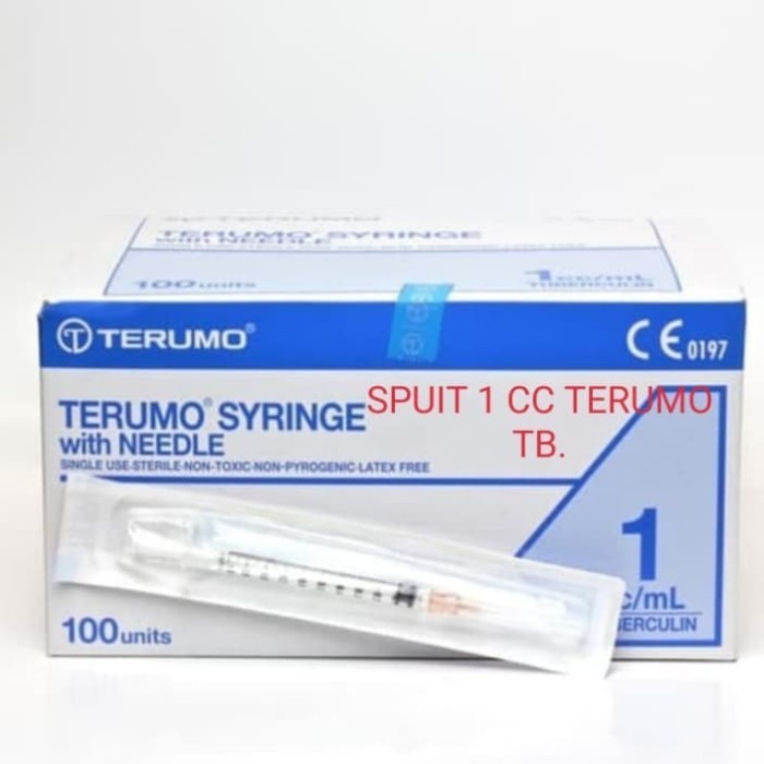 Jual Spuit Syringe Terumo Eceran Ukuran 1ml, 3ml, 5ml, 10ml | Shopee ...
