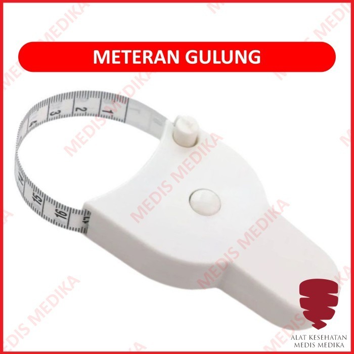 Jual Pengukur Lingkar Perut Waist Ruler Alat Ukur Meteran Badan ...