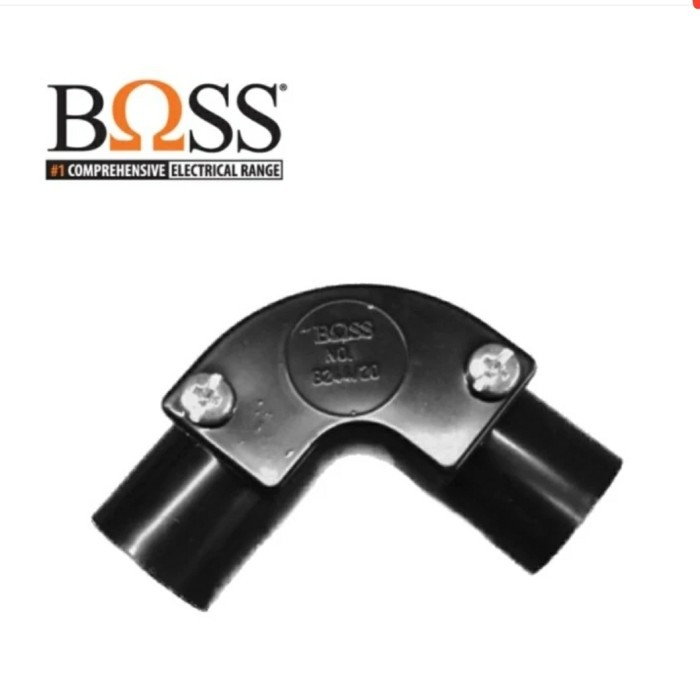 Jual BOSS ELBOW LBOW KNEE PIPA CONDUIT 20MM HITAM | Shopee Indonesia
