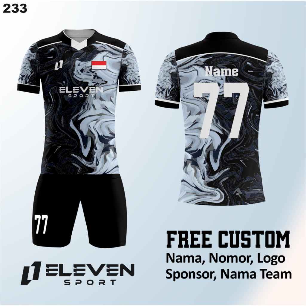 Jual Jersey Futsal / Bola Custom Full Printing Desain Terbaru | Shopee ...