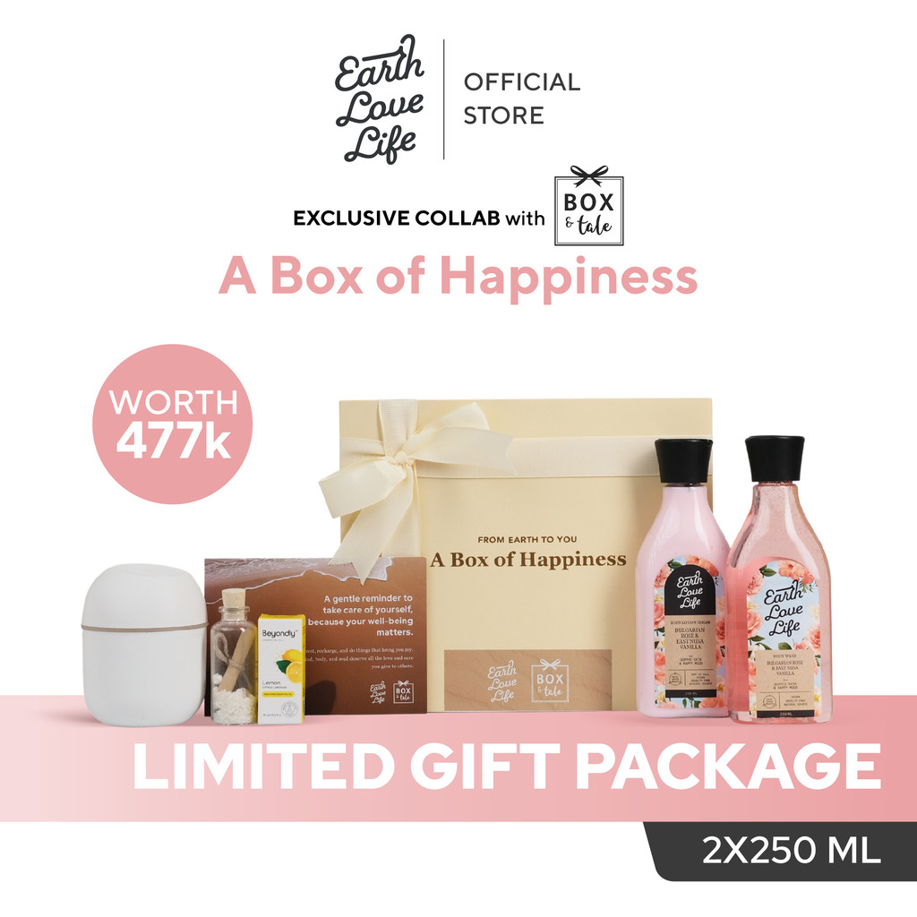 Jual [BUNDLE SET] EARTH LOVE LIFE From Earth to You: A Box of Happiness Bulgarian Rose East Nusa ...