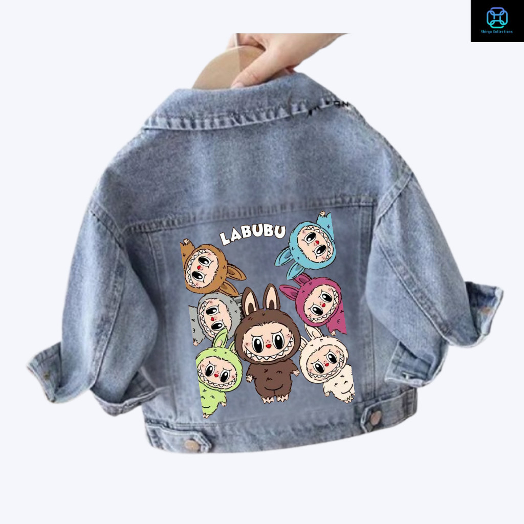 Jual JAKET LABUBU JEANS ANAK PEREMPUAN 2 - 7 TAHUN SNOW BLUE | Shopee ...