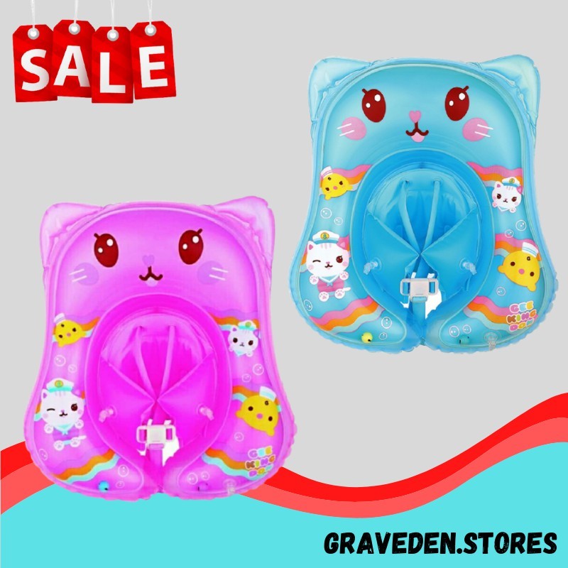 Jual Pelampung Bayi Gee Kingdom Mikoko 3210 - Float Ring Anak Motif ...