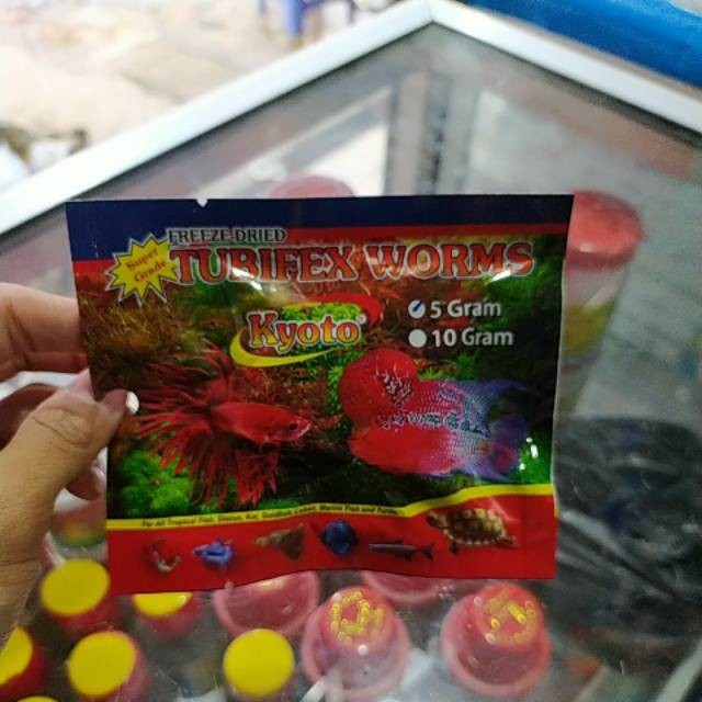 Jual Tubifex - Pakan ikan cacing kering aquairum aquascape ( 456 ...