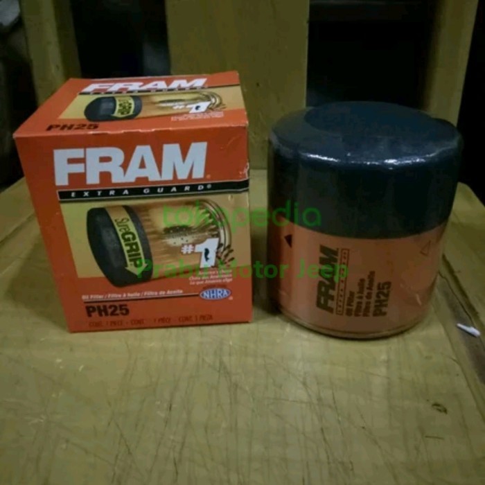 Jual OIL Filter Filter Saringan OLI Mesin Fram PH25 Jeep CJ7 CJ 7 Bensin | Shopee Indonesia