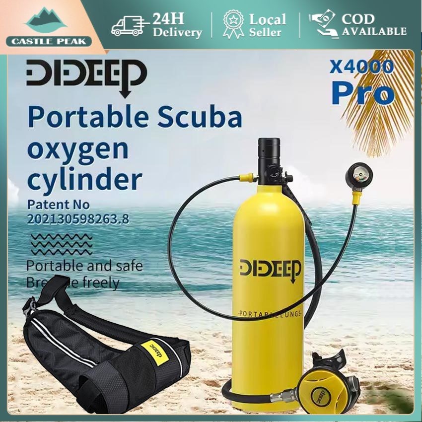 Jual Tabung scuba diving Mini 1L - Mendukung Sekitar 15-20 Menit ...