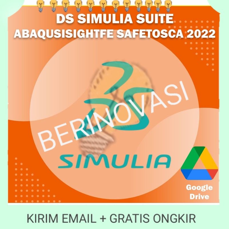 Jual [GARANSI] DS SIMULIA Suite (Abaqus/Isight/fe-safe/Tosca) 2022 Windows/Linux Versi Terbaru ...