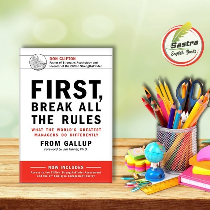 Jual First, Break All The Rules by Jim Harter | Shopee Indonesia