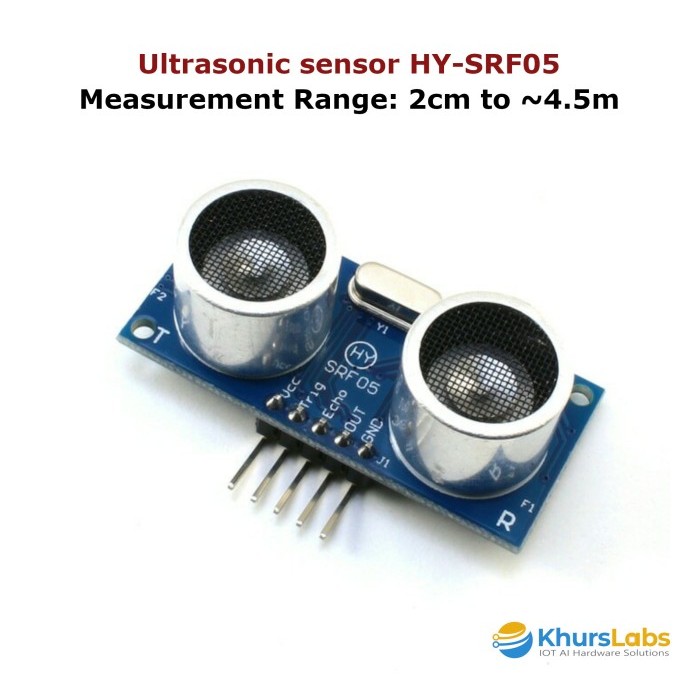 Jual GD99 Ultrasonic sensor HY-SRF05 Upgrade Version HC-SR04 Distance ...
