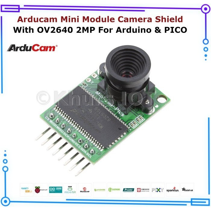 Jual GD88 Arducam Mini Camera Shield OV2640 2MP For Arduino & Raspberry Pi Pico | Shopee Indonesia