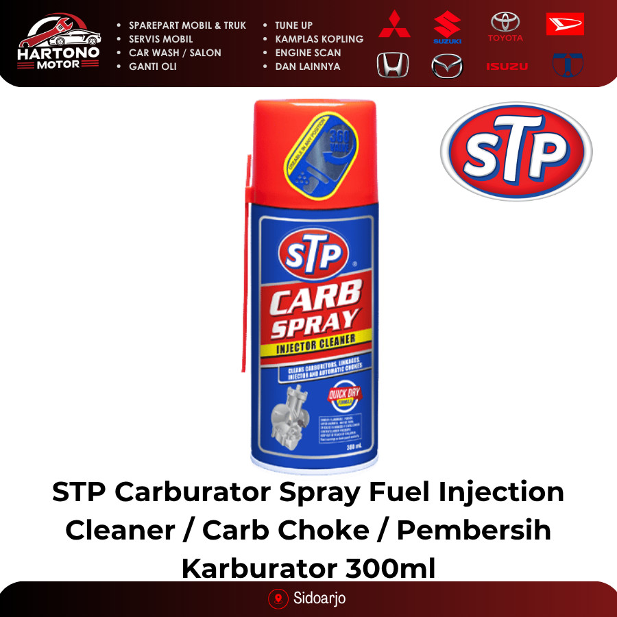 Jual STP Carburator Spray Fuel Injection Cleaner / Carb Choke ...