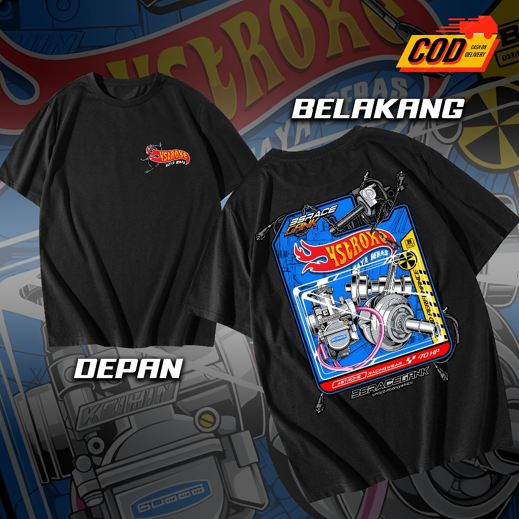 Jual Kaos Pria Distro " 4Stroke Gaya Bebas "Herex Murah Motif Siap ...
