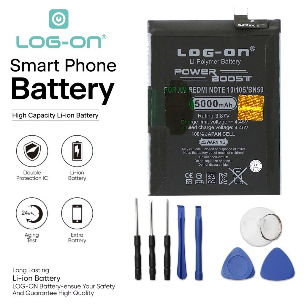 Jual Log On - BN59 Xiaomi Redmi Note 10 4G / Note 10s / Poco M5S BN-59 ...