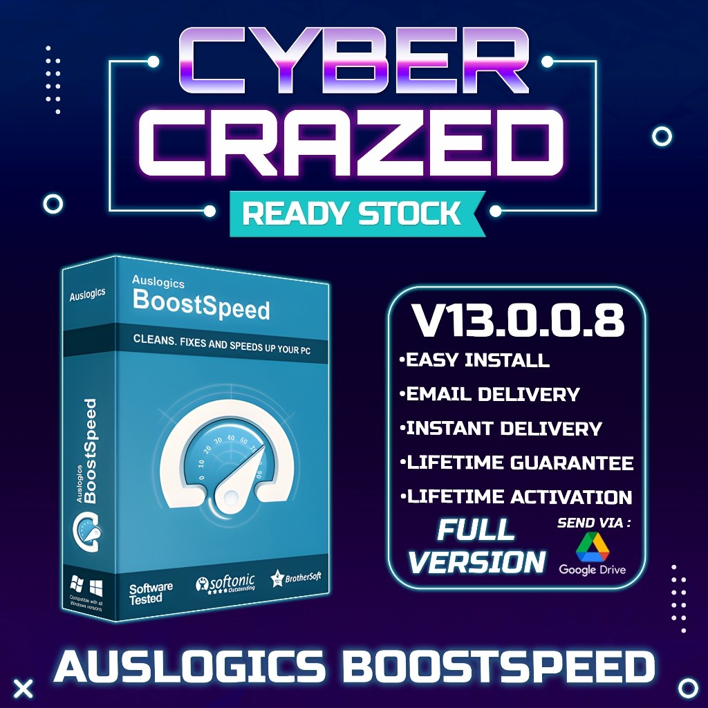 Jual Auslogics BoostSpeed 13.0.0.8 Full Version (Versi Terbaru) | Shopee Indonesia