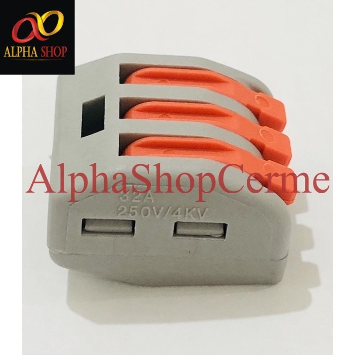 Jual Konektor Kabel PCT 213 Wago Terminal 3 Pin Cable/Kabel Connector | Shopee Indonesia