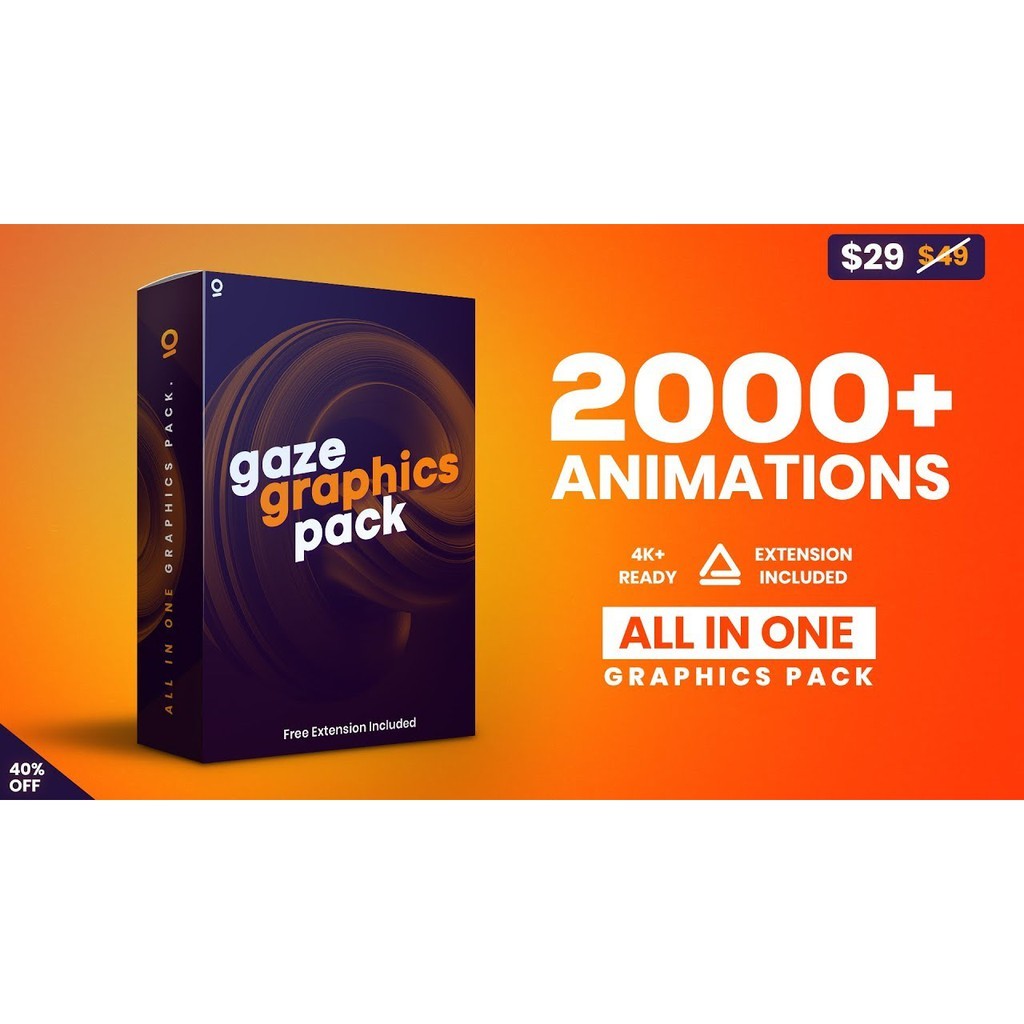 Jual VideoHive Gaze Graphics Pack For After Effect 2018 -2021 All In ...