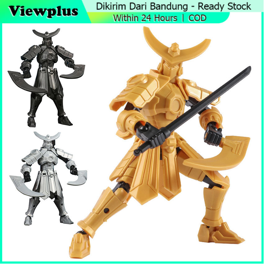 Jual Mainan Multi-sendi 3D Print Robot DIY Dummy 13 Articulated Action ...