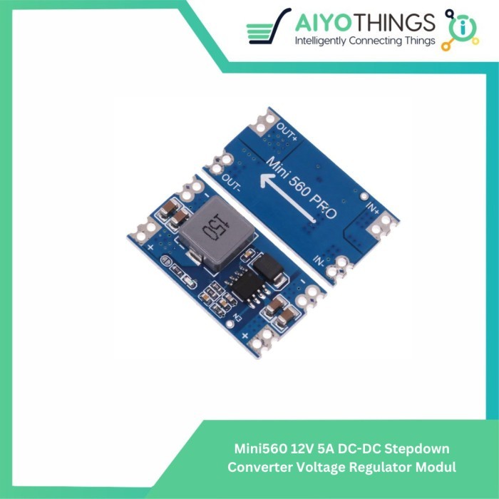 Jual Mini560 12V 5A DC-DC Stepdown Converter Voltage Regulator Modul ...